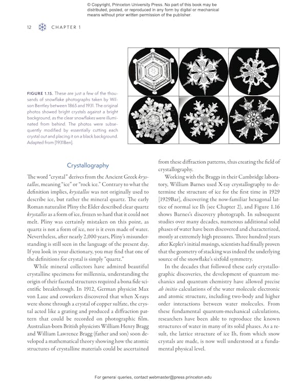 Snow Crystals | Princeton University Press