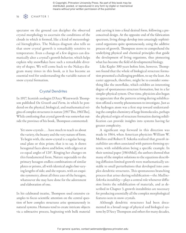 Snow Crystals | Princeton University Press