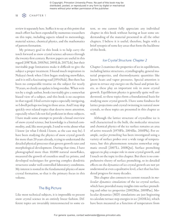 Snow Crystals | Princeton University Press