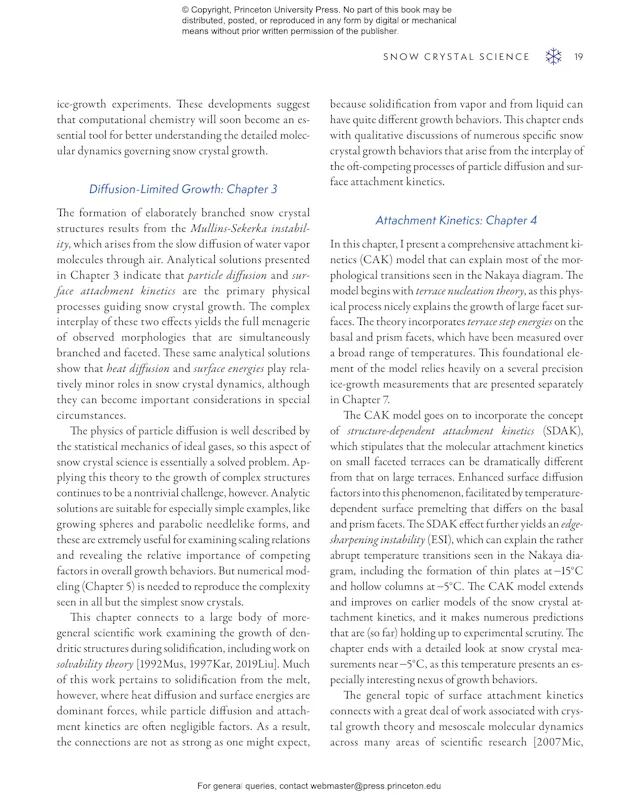 Snow Crystals | Princeton University Press