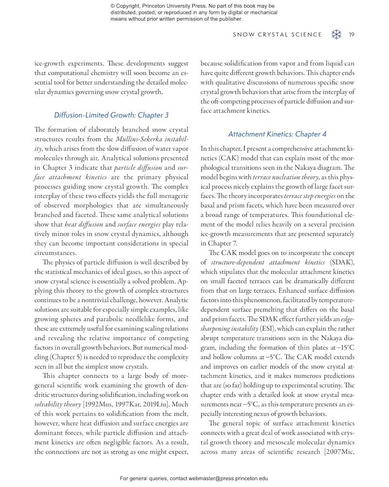 Snow Crystals | Princeton University Press