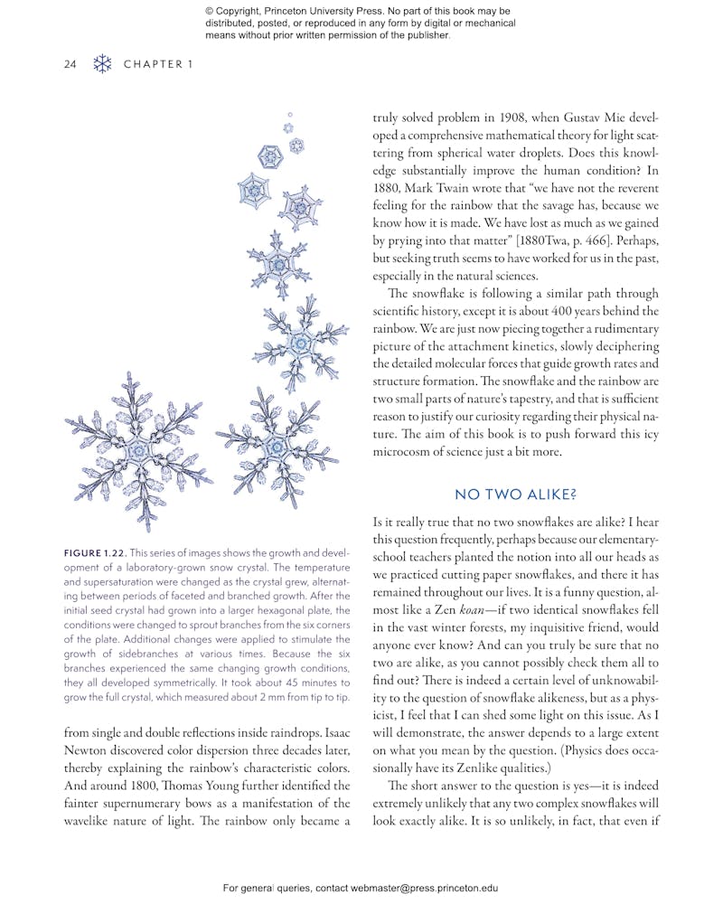 Snow Crystals | Princeton University Press