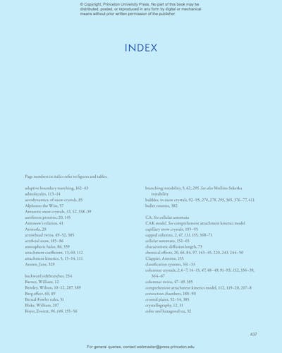 Snow Crystals | Princeton University Press