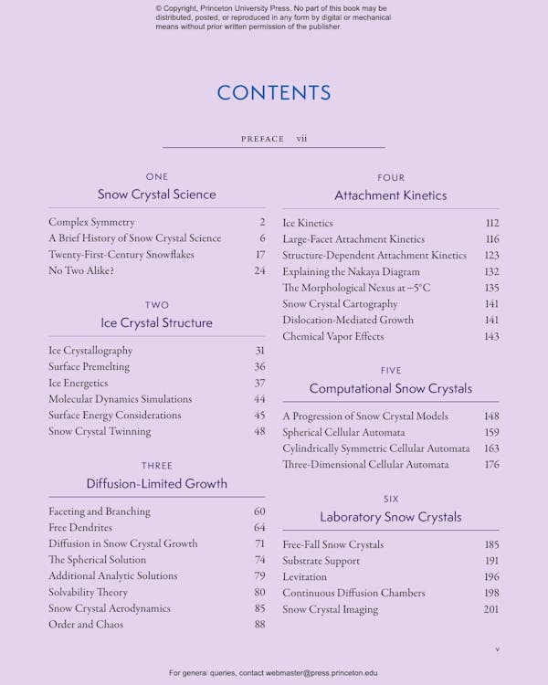 Snow Crystals | Princeton University Press