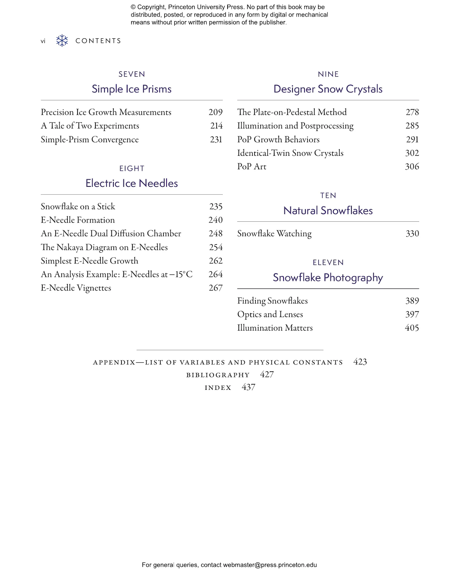 Snow Crystals | Princeton University Press