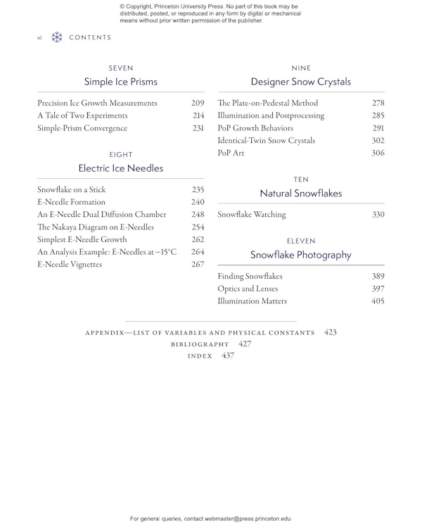 Snow Crystals | Princeton University Press