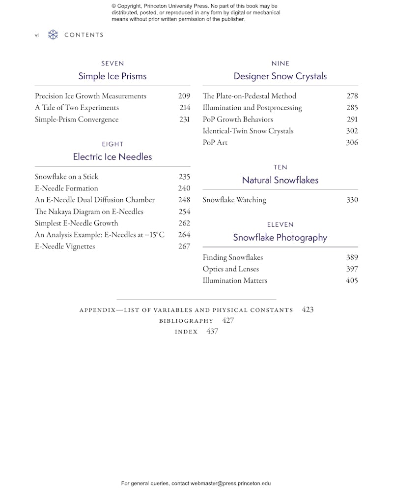 Snow Crystals | Princeton University Press