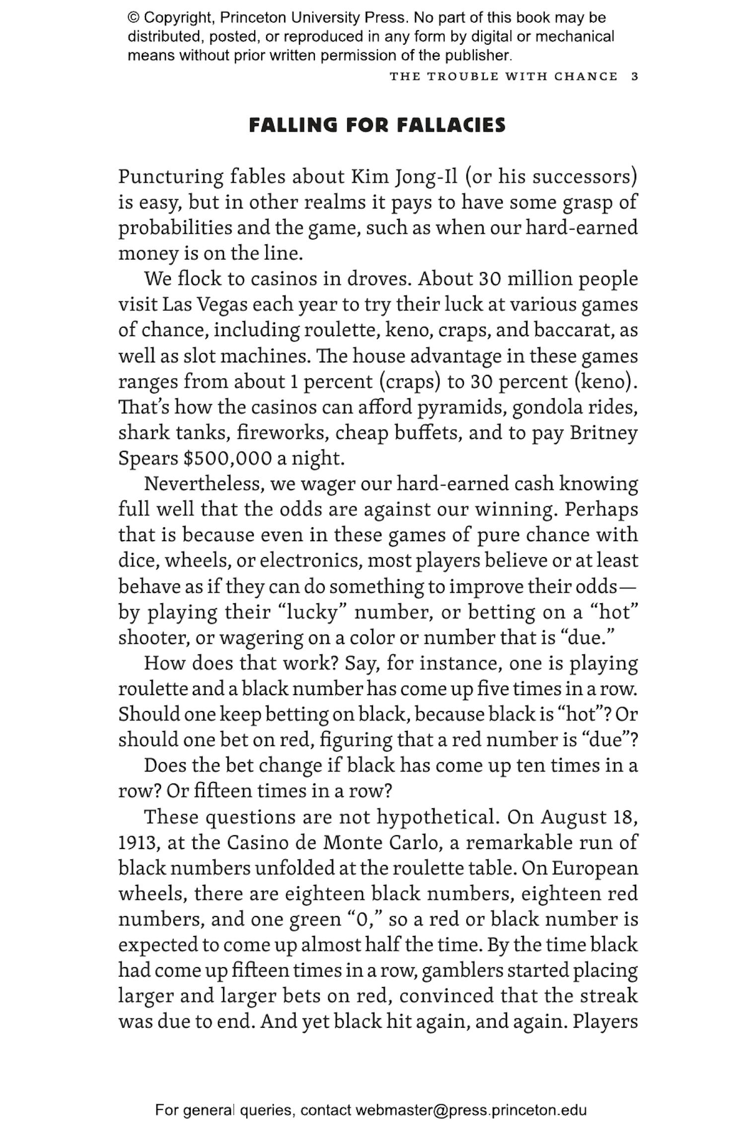 A Series of Fortunate Events | Princeton University Press