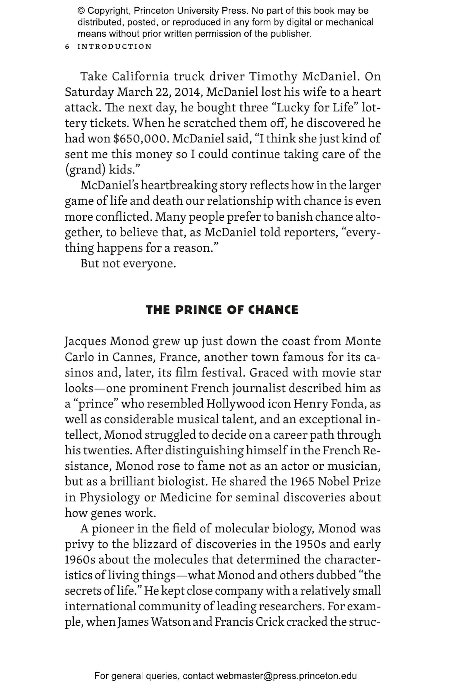 A Series of Fortunate Events | Princeton University Press