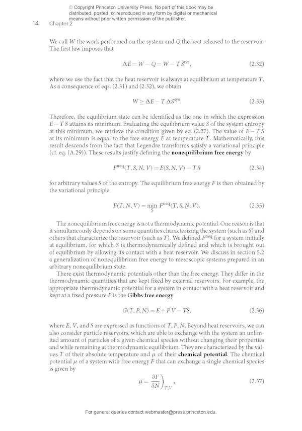 Stochastic Thermodynamics | Princeton University Press