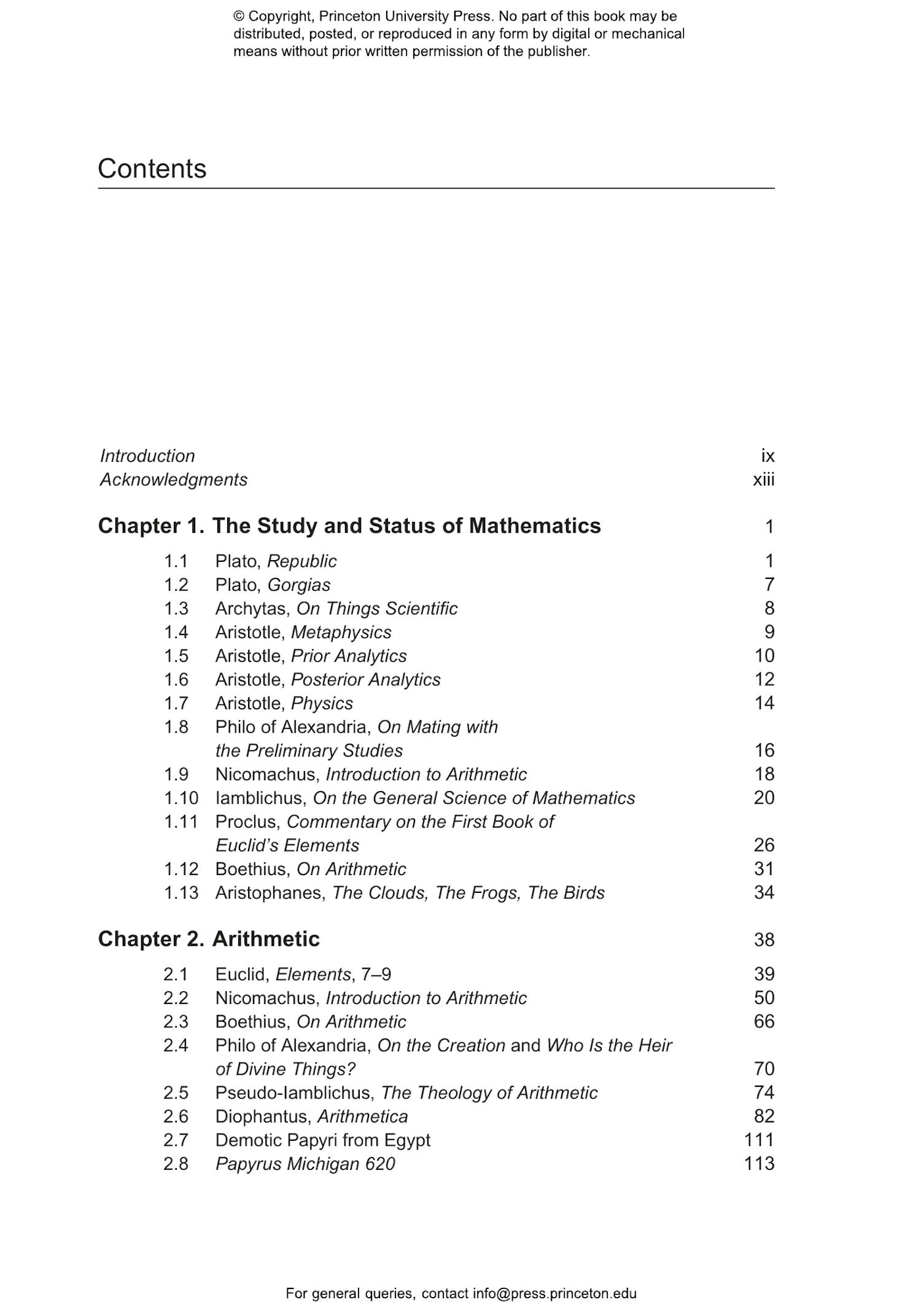 Sourcebook in the Mathematics of Ancient Greece and the Eastern ...