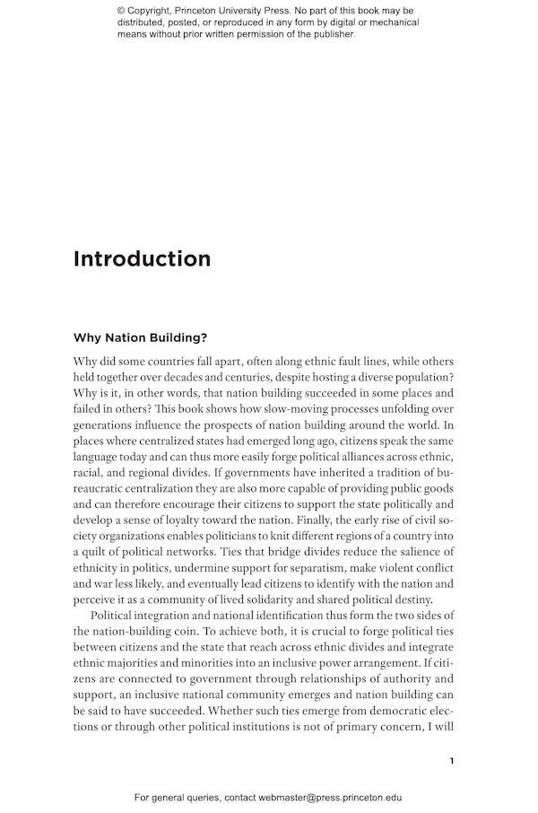 Nation Building | Princeton University Press