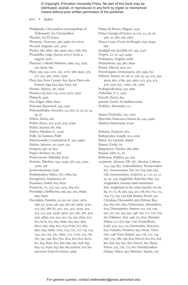 The Selected Letters of Nikos Kazantzakis | Princeton University Press