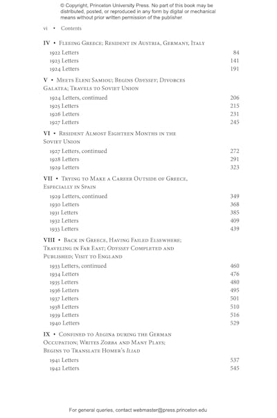 The Selected Letters of Nikos Kazantzakis | Princeton University Press