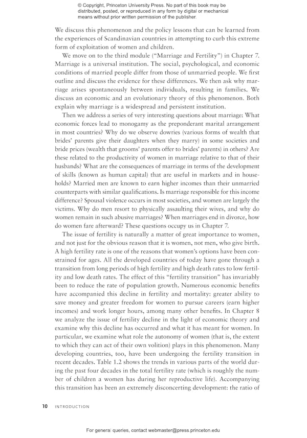 Why Gender Matters in Economics | Princeton University Press