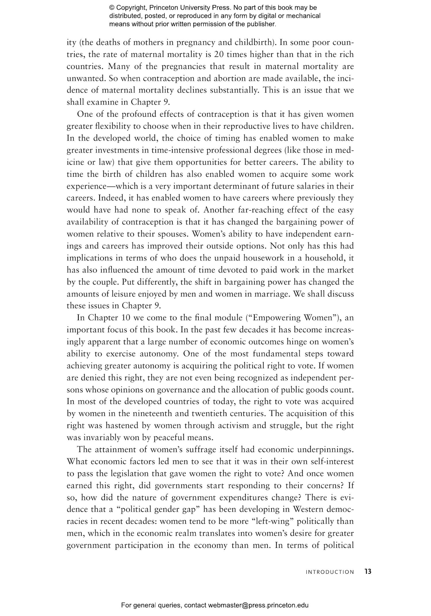 Why Gender Matters in Economics | Princeton University Press