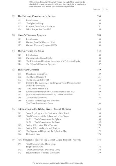 Visual Differential Geometry and Forms | Princeton University Press