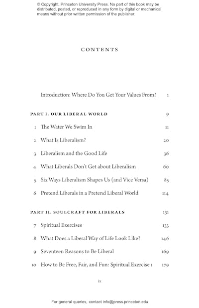 Liberalism as a Way of Life | Princeton University Press