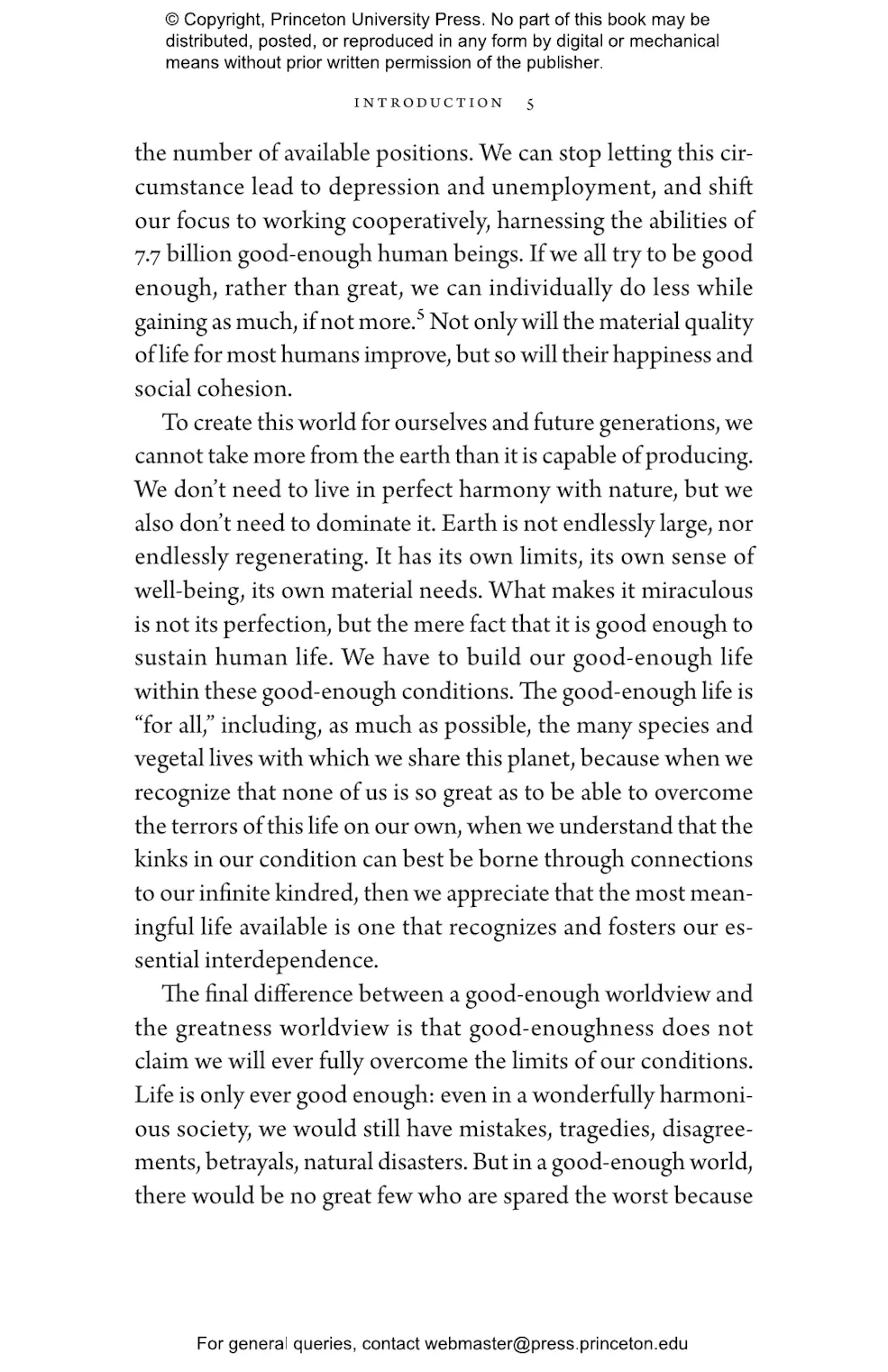 The Good-Enough Life | Princeton University Press