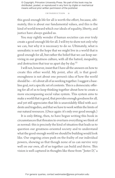 The Good-Enough Life | Princeton University Press