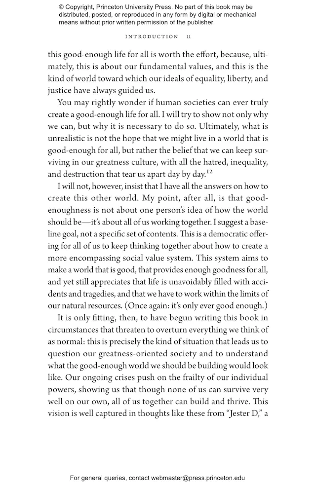 The Good-Enough Life | Princeton University Press