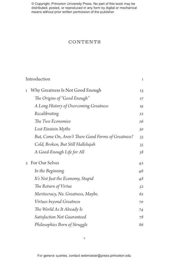 The Good-Enough Life | Princeton University Press