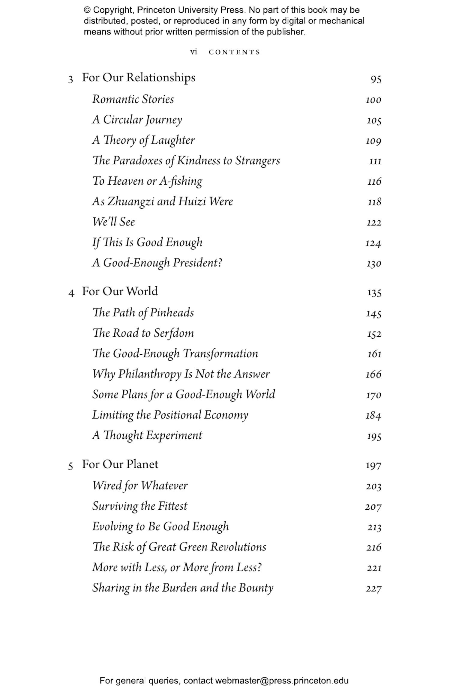 The Good-Enough Life | Princeton University Press