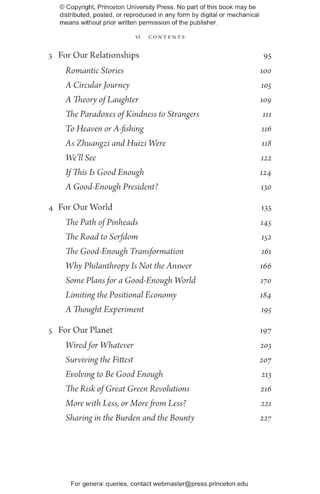 The Good-Enough Life | Princeton University Press