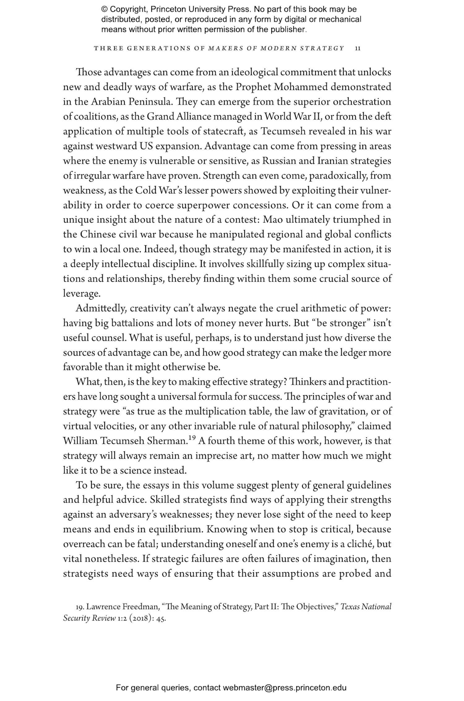 The New Makers of Modern Strategy | Princeton University Press