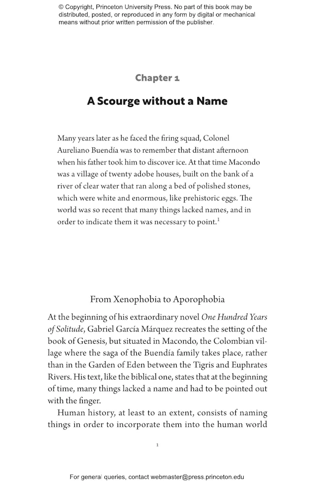 Aporophobia | Princeton University Press
