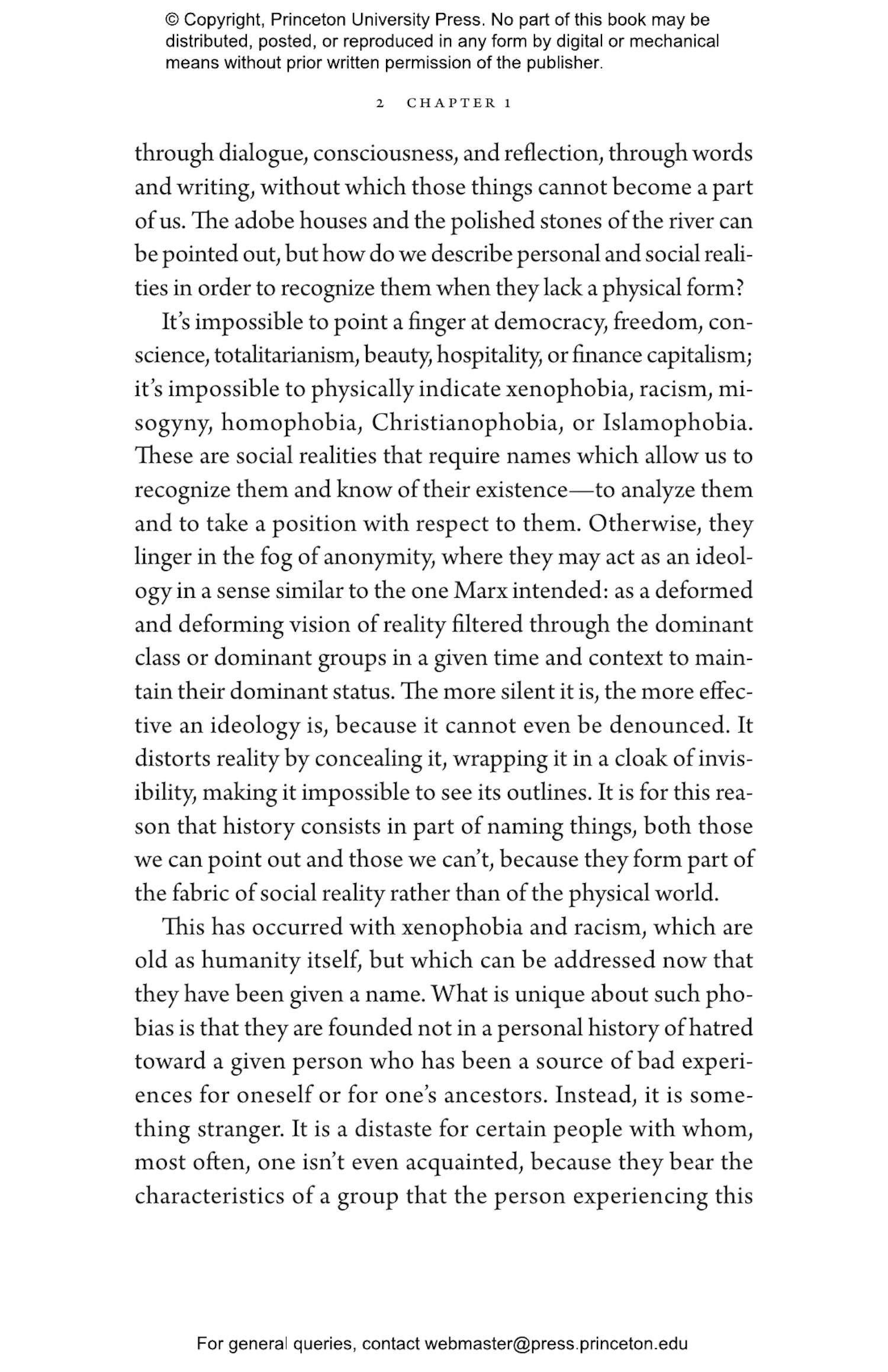 Aporophobia | Princeton University Press