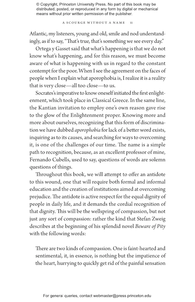 Aporophobia | Princeton University Press