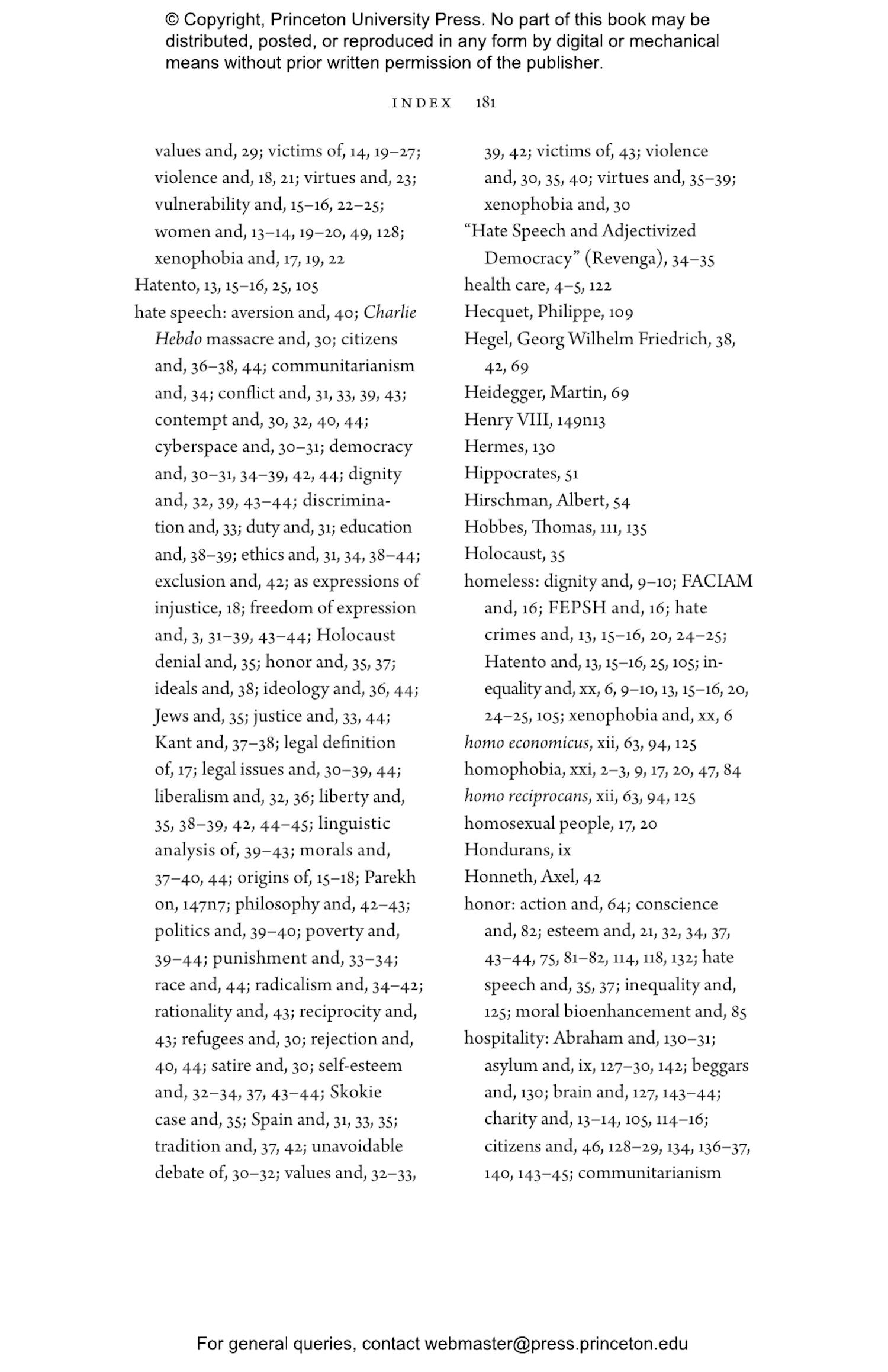 Aporophobia | Princeton University Press