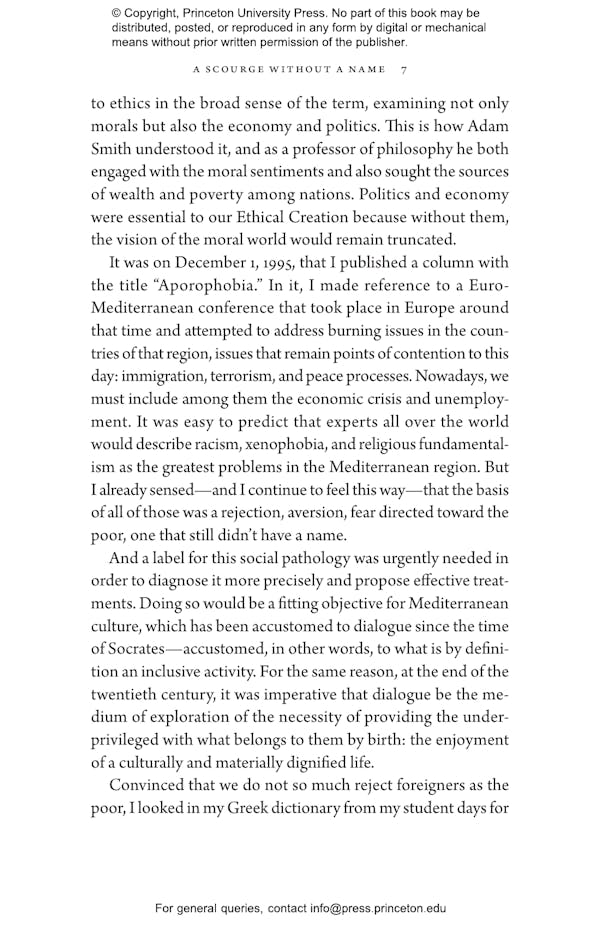 Aporophobia | Princeton University Press