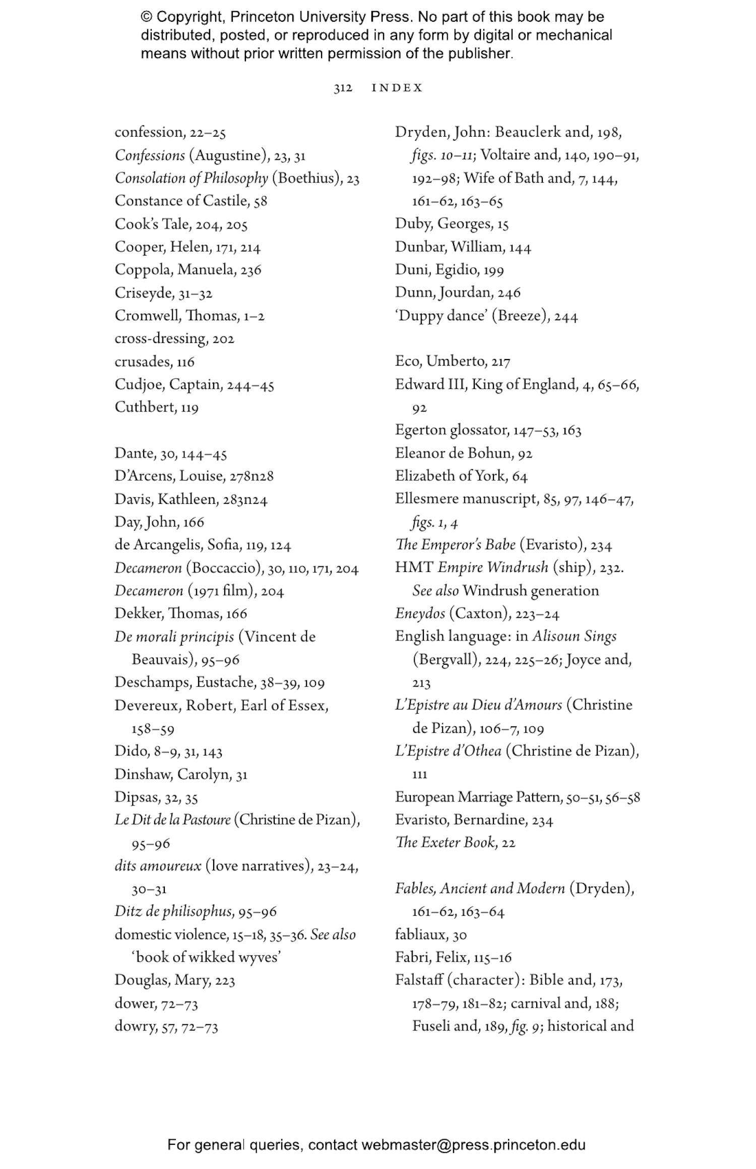 The Wife of Bath | Princeton University Press