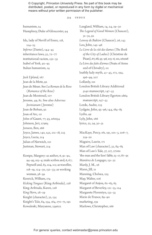 The Wife of Bath | Princeton University Press