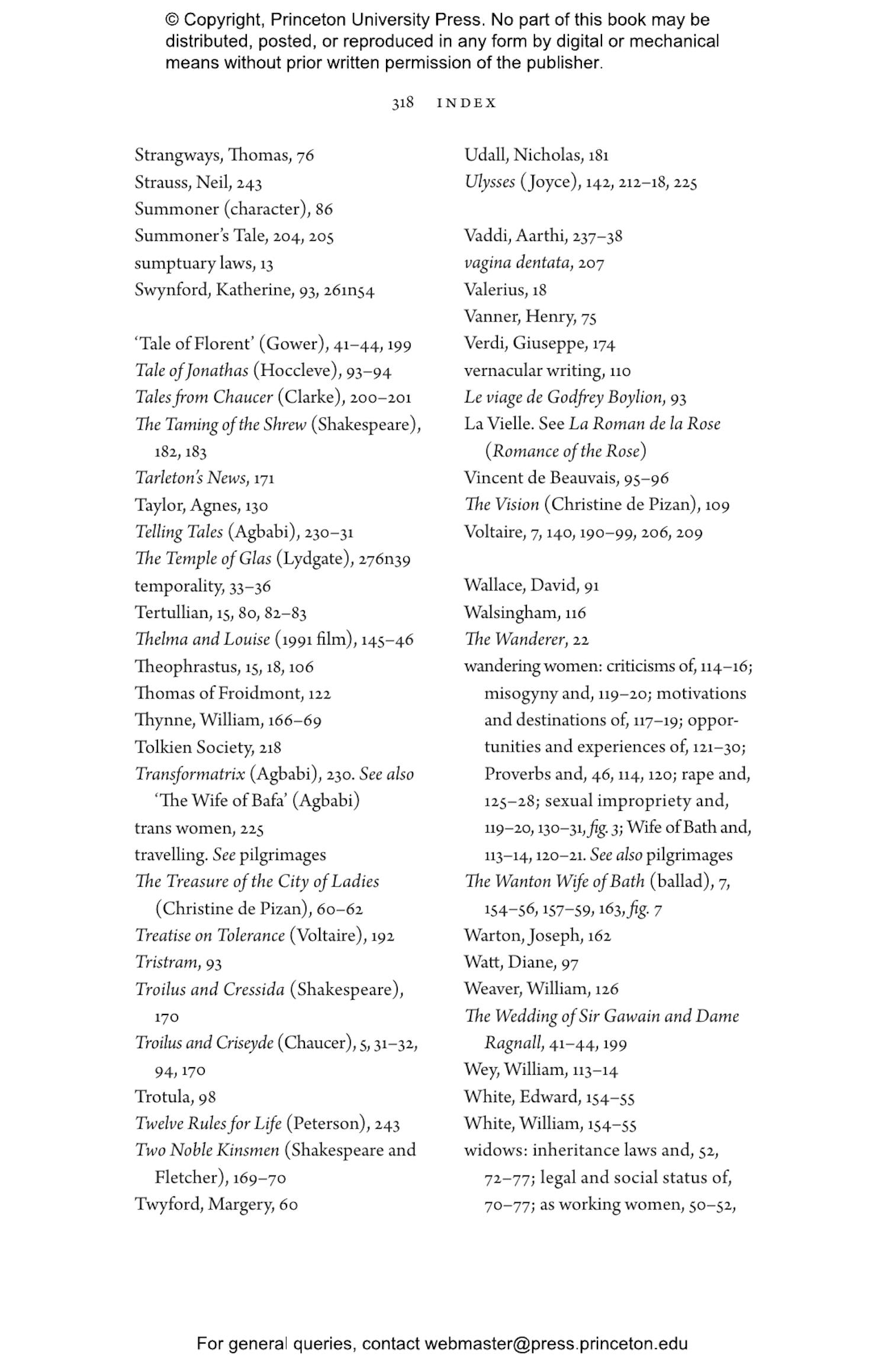 The Wife of Bath | Princeton University Press