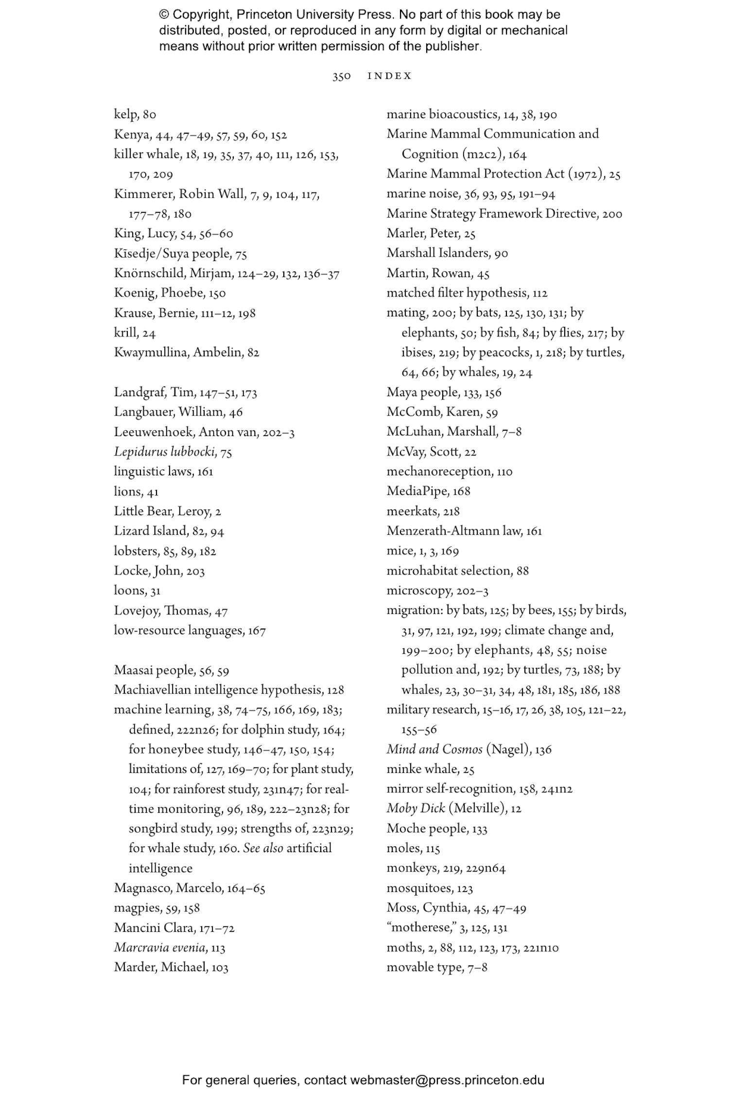 The Sounds of Life | Princeton University Press