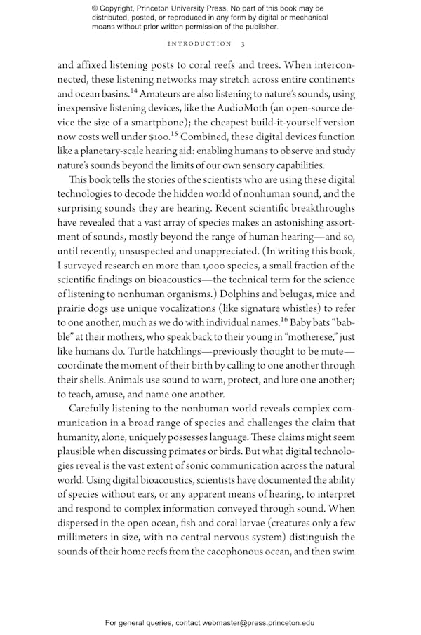 The Sounds of Life | Princeton University Press