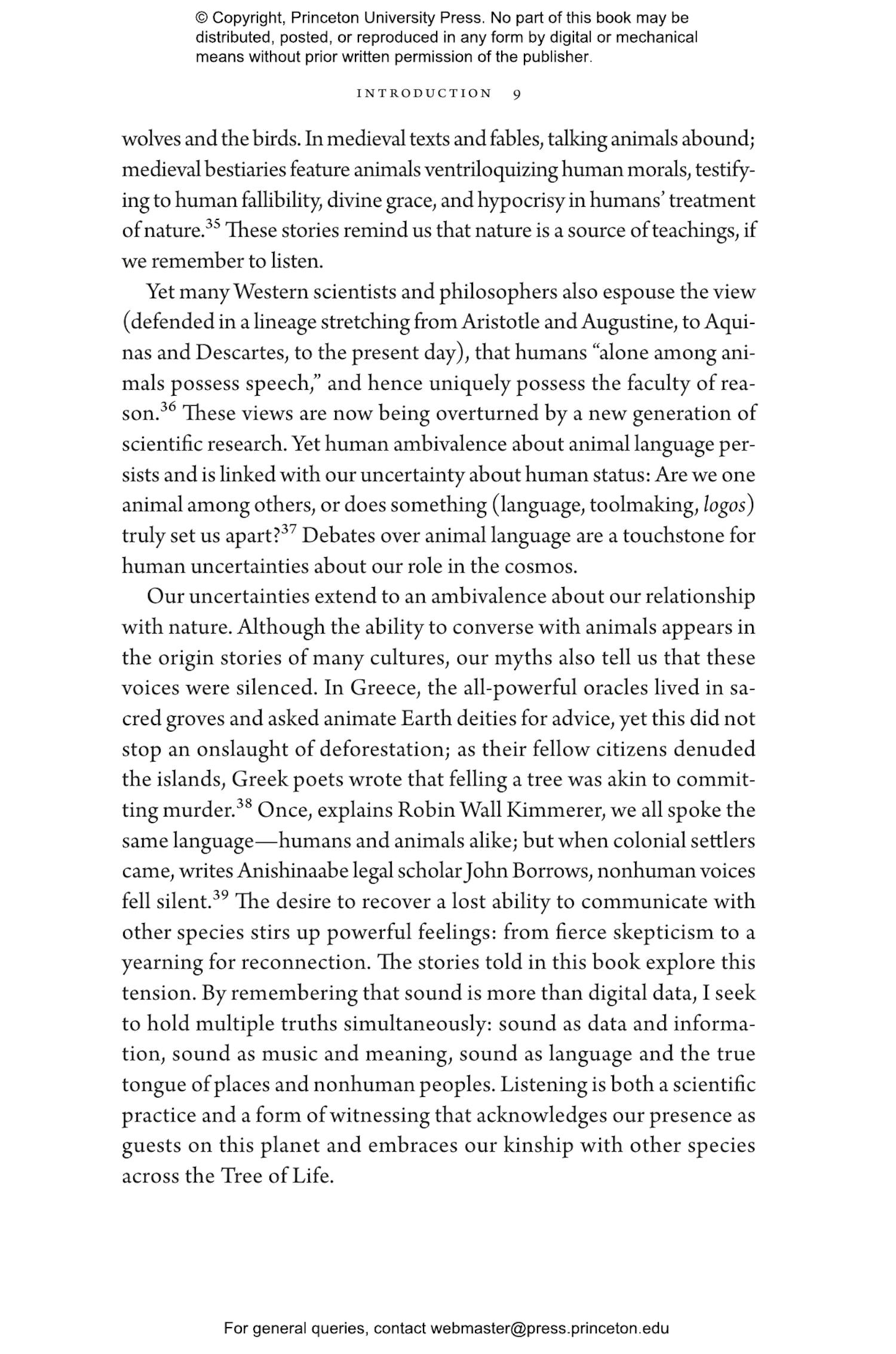 The Sounds of Life | Princeton University Press