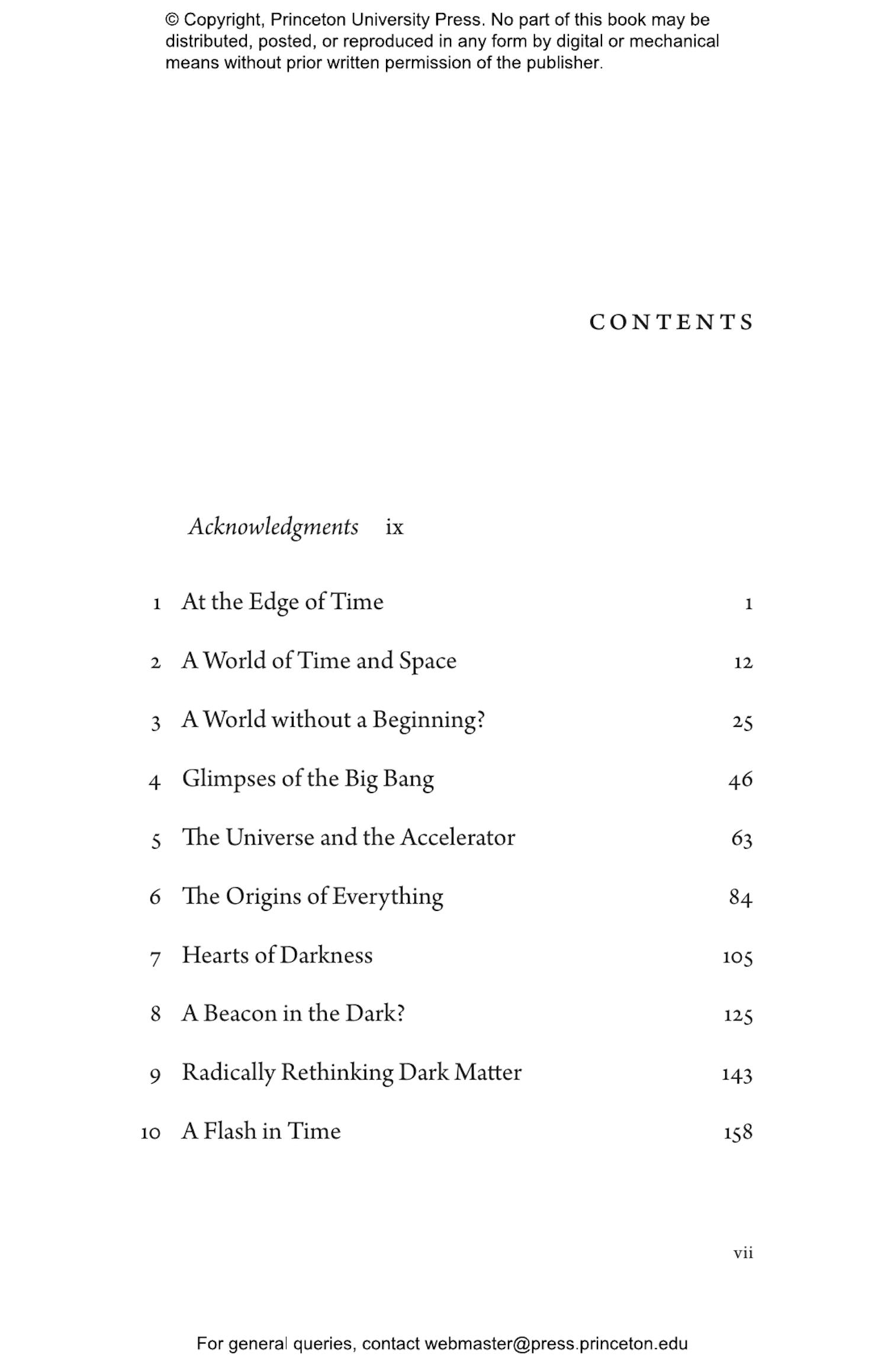 At the Edge of Time | Princeton University Press