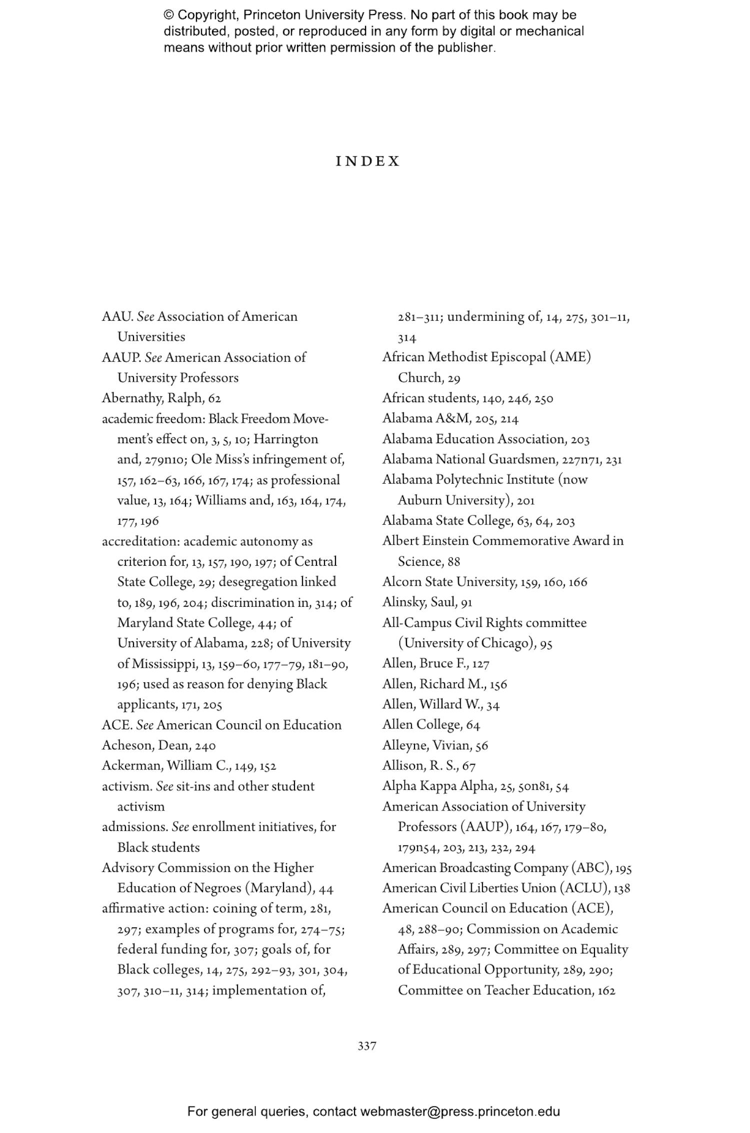 The Campus Color Line | Princeton University Press