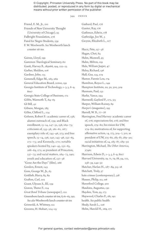 The Campus Color Line | Princeton University Press