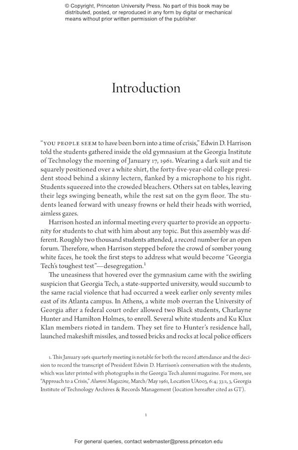 The Campus Color Line | Princeton University Press