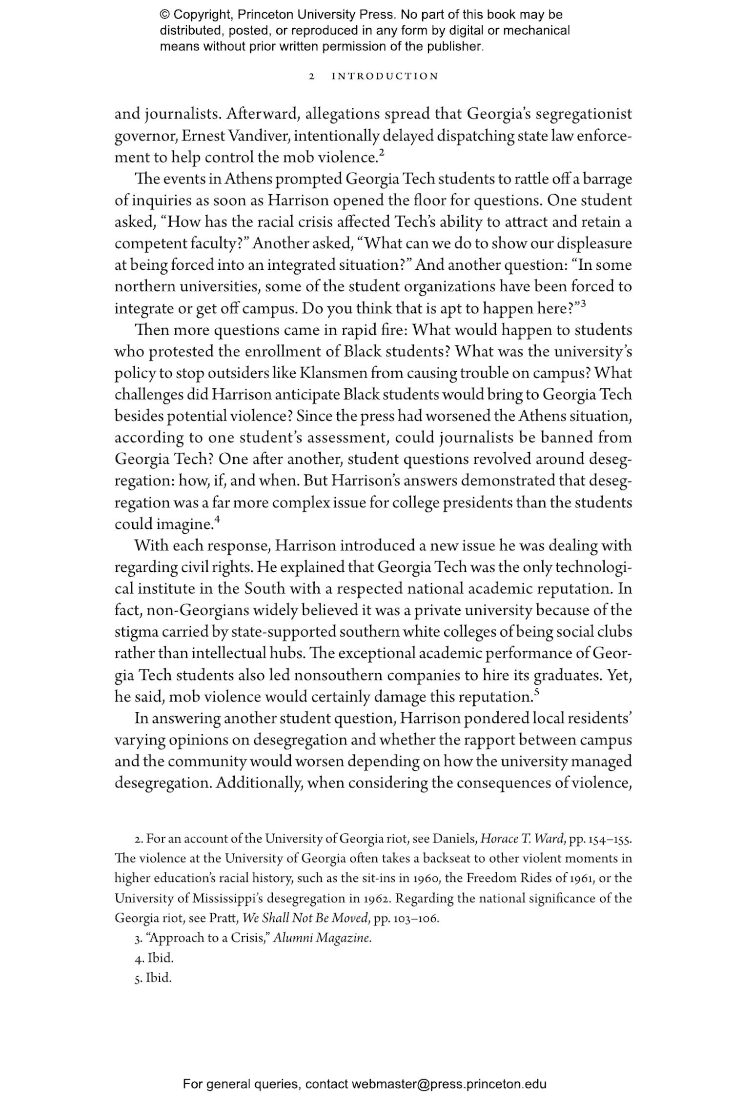 The Campus Color Line | Princeton University Press