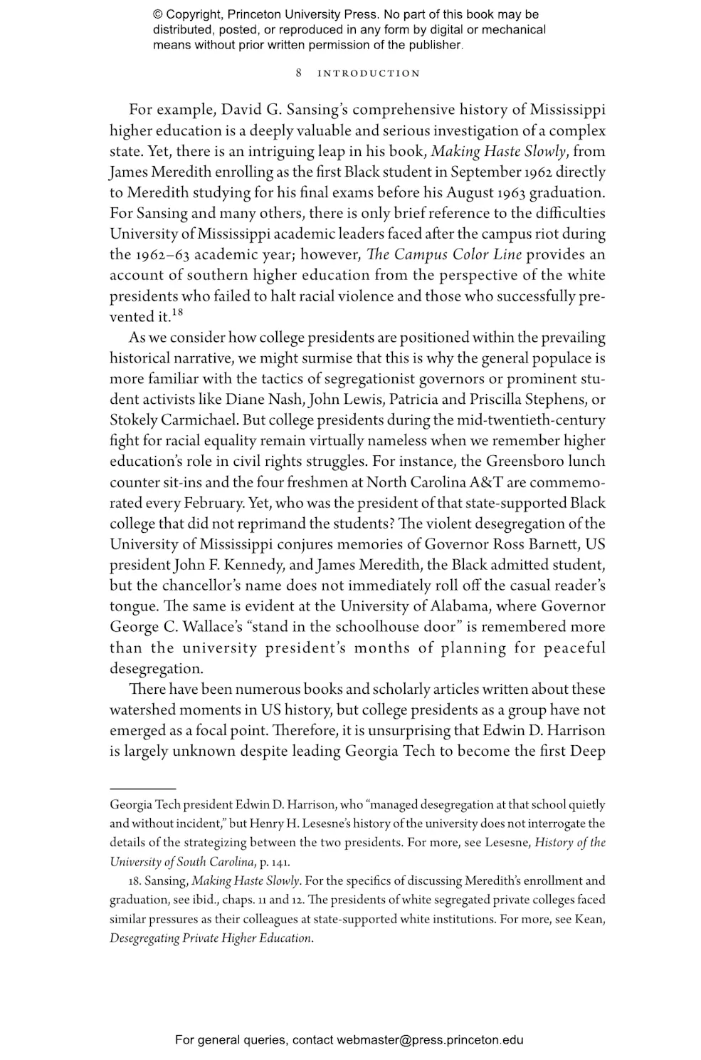 The Campus Color Line | Princeton University Press