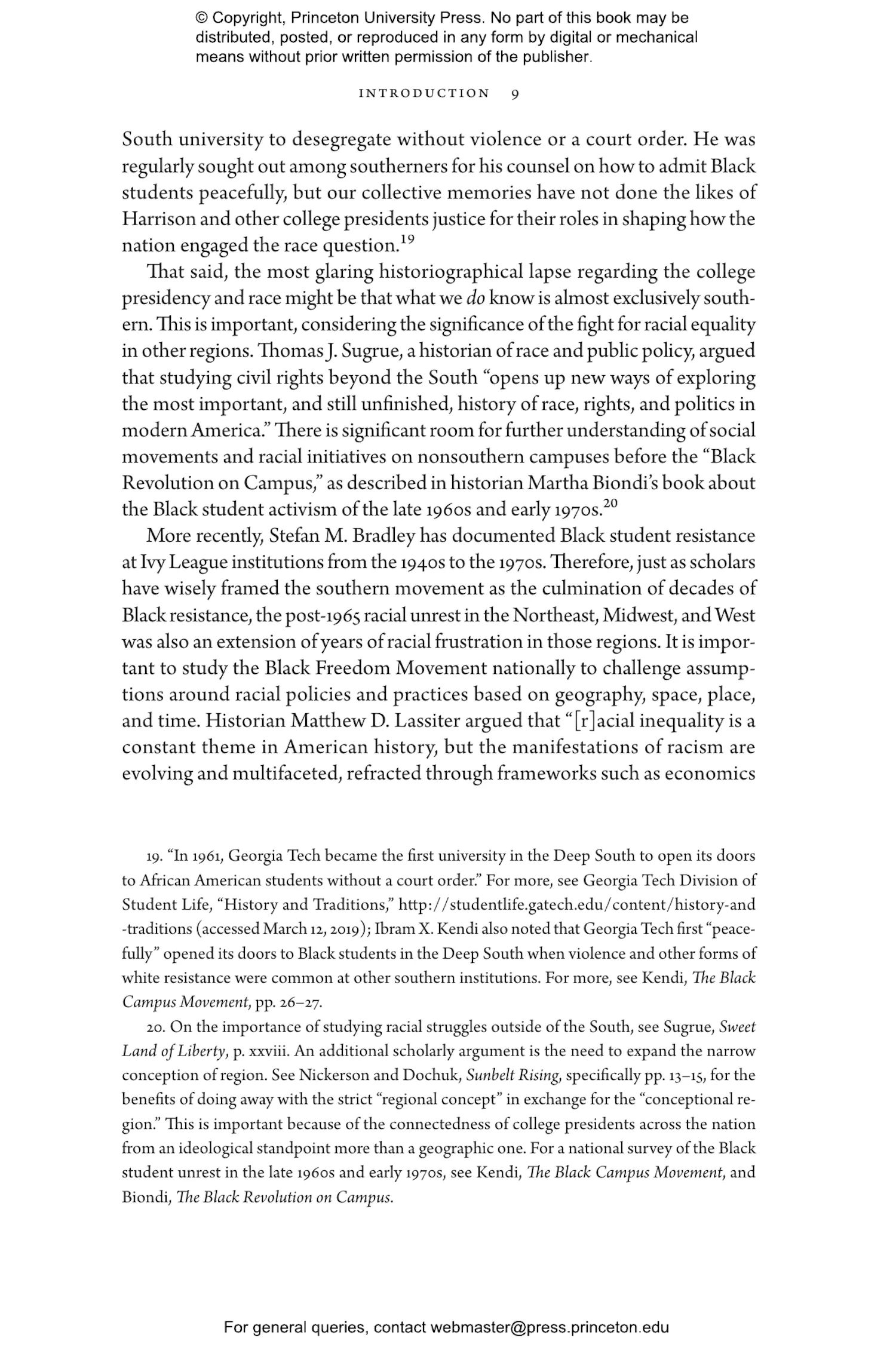 The Campus Color Line | Princeton University Press