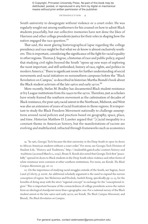 The Campus Color Line | Princeton University Press