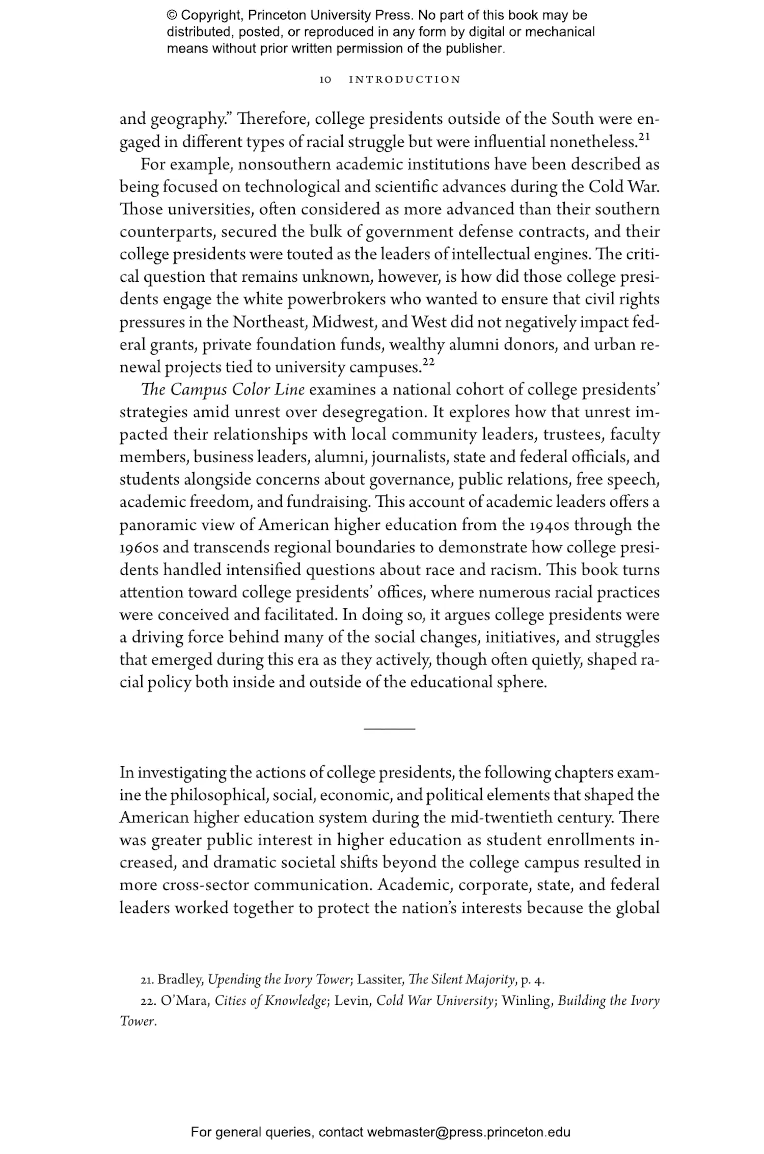 The Campus Color Line | Princeton University Press