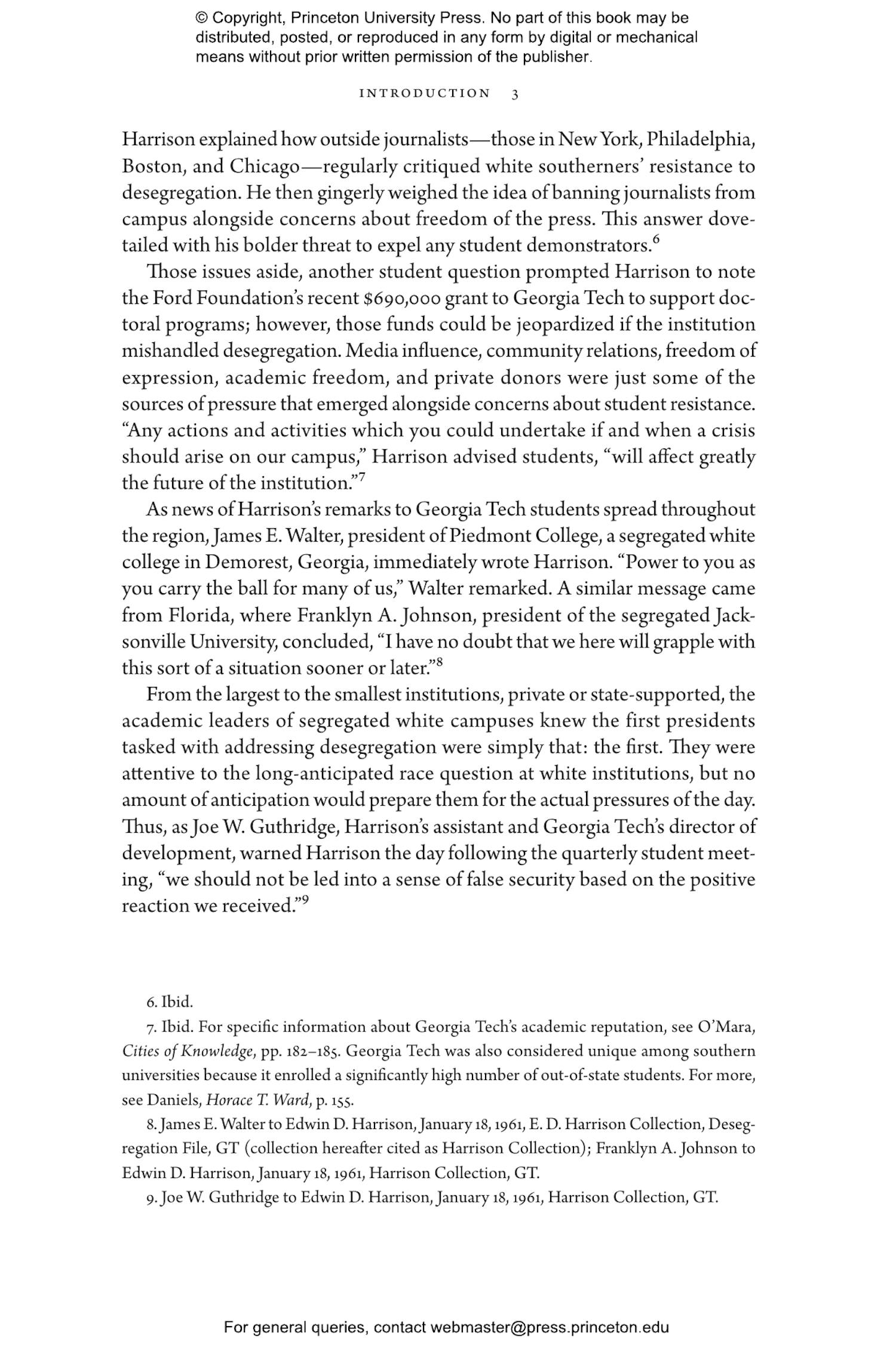 The Campus Color Line | Princeton University Press